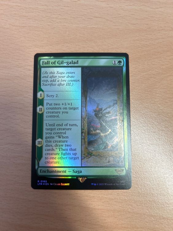 FOIL 0165 Lord of the Rings - Fall of Gil-galad - MTG | Kaufen auf Ricardo