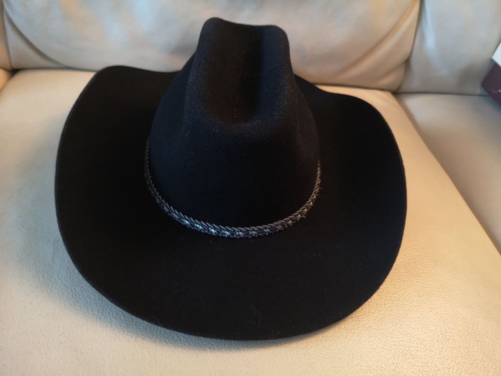 Origineller Hut Texas Cowboyhut Western Looks Gr. 52/53 (Neu (gemäss ...