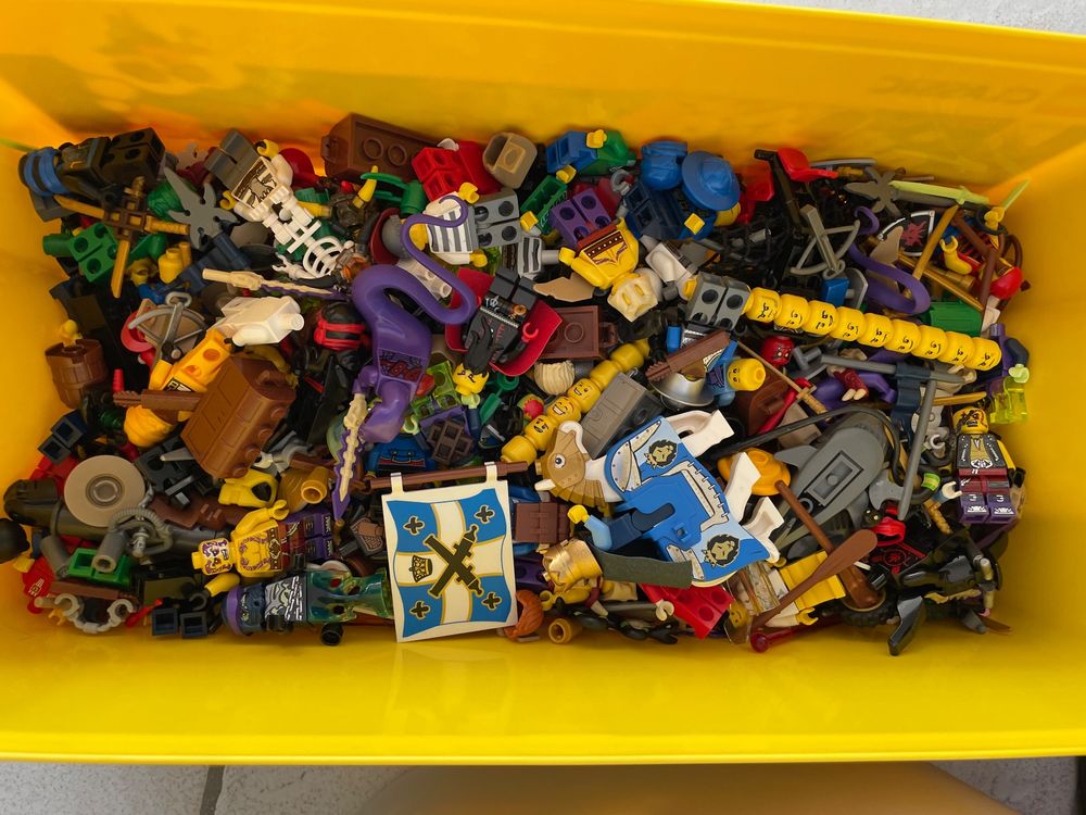 Über 10kg Lego ab 1.- Ninjago, Castle Kingdoms, Pirates, etc (Gebraucht ...