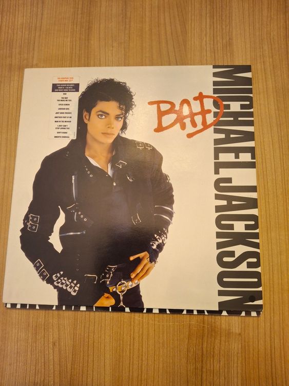 Michael Jackson - Bad (Vinyl LP) Original (Gebraucht) in Othmarsingen ...