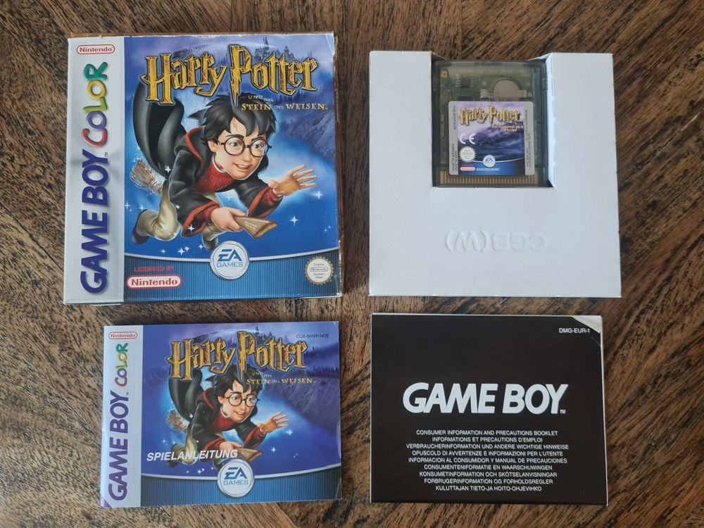 Harry Potter Und Der Stein Der Weisen Gameboy Color OVP (Gebraucht) in ...