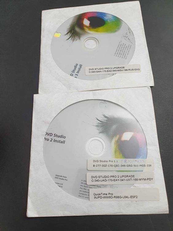 Apple DVD Studio Pro 2 und 3 (Gebraucht) in Zürich für CHF 10 – nur ...
