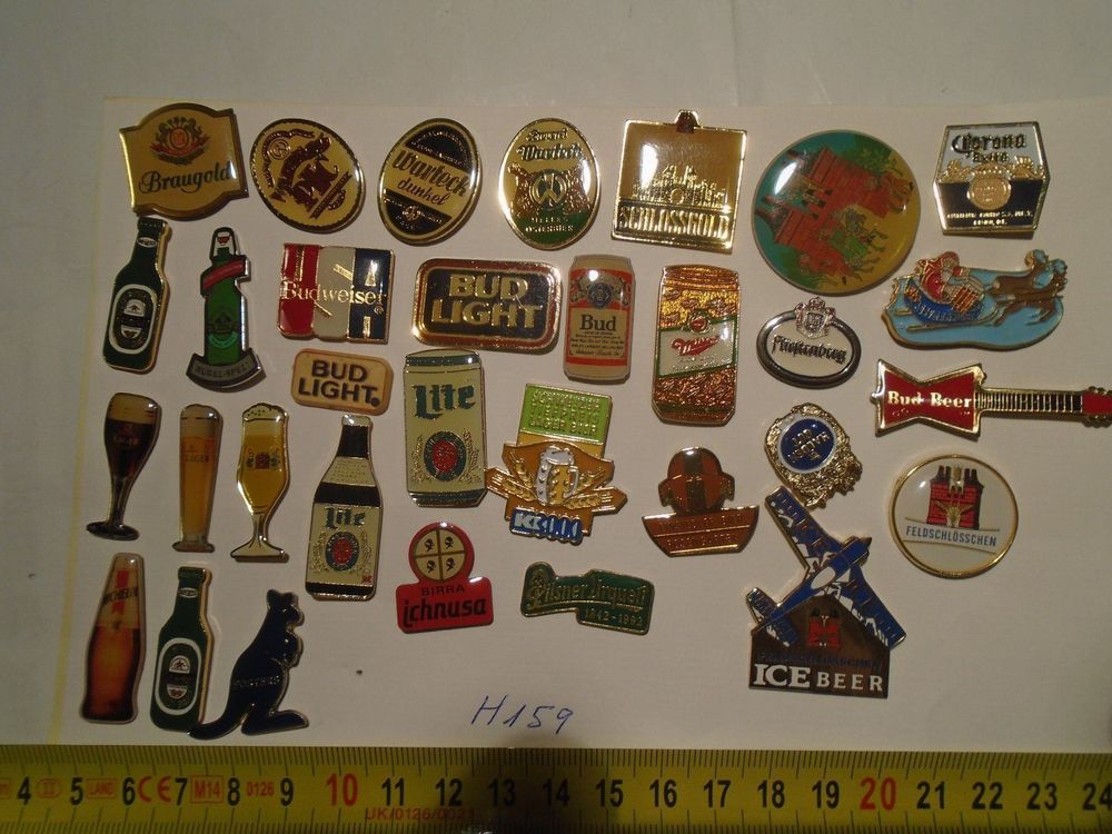 ca 30 Ver Bier Pins (H159a) (Gebraucht) in Winterthur für CHF 14 – mit ...