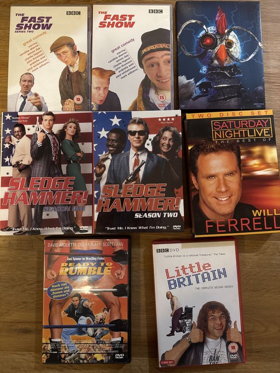 Rare Comedy DVD Bundle: Fast Show, Sledge Hammer & More! (Gebraucht) in ...