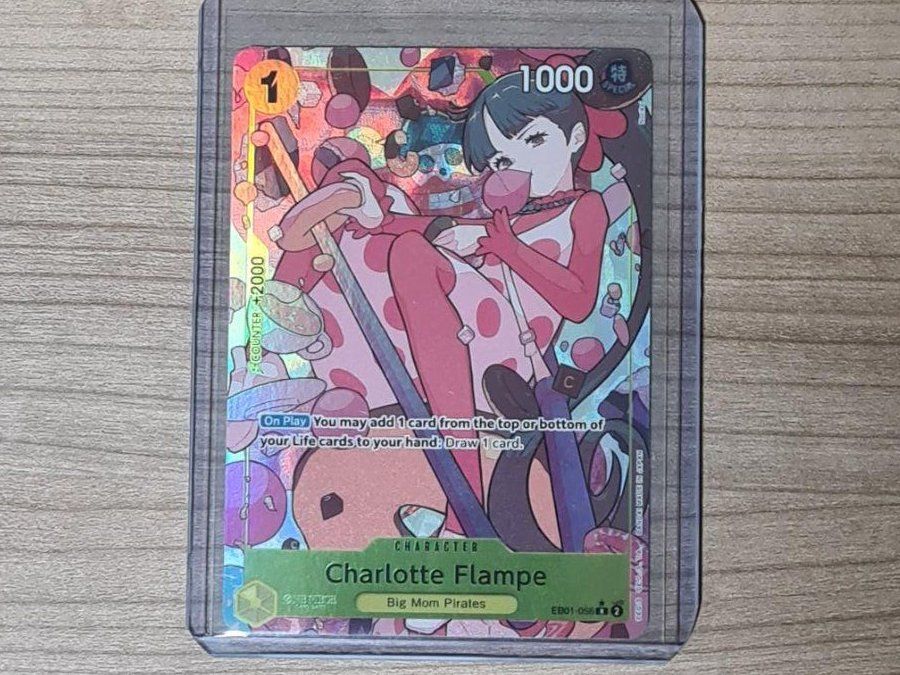 One Piece TCG: Charlotte Flampe - R V.2 - EB01 (EN) (Neu (gemäss ...