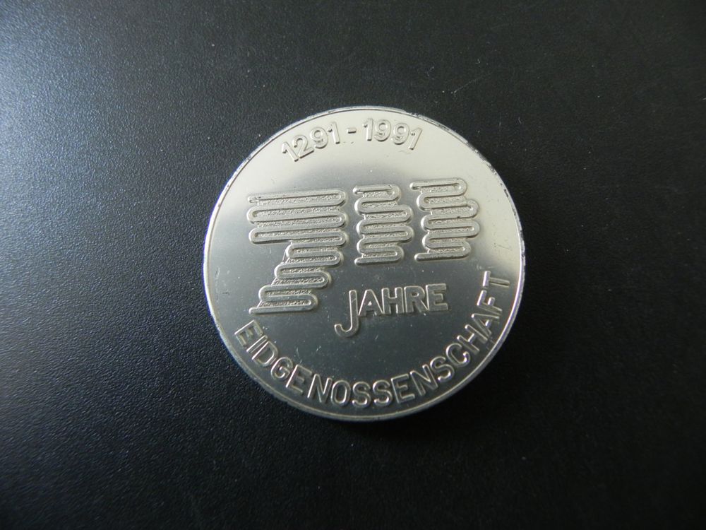 Medaille 700 Jahre Eidgenossenschaft 1291 - 1991 | Kaufen auf Ricardo