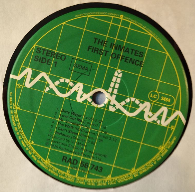 The Inmates – First Offence (LP) | Acheter sur Ricardo