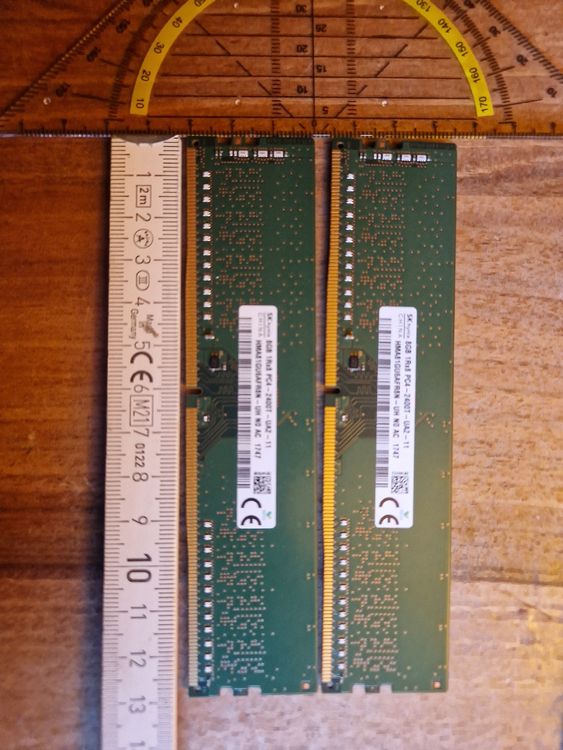 2x8 GB RAM (Gebraucht) in Balgach für CHF 11 – mit Lieferung auf ...