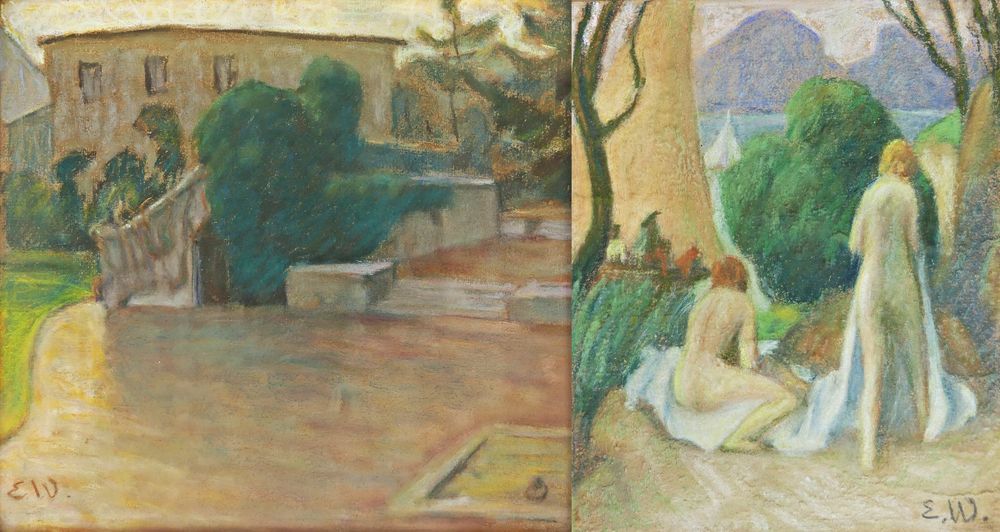 Emil WEBER (1872-1945) - 2 Gemälde Expressionismus! | Kaufen auf Ricardo