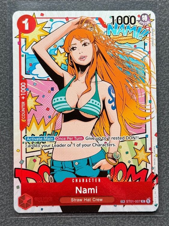 Nami ST01-007 Alt Art - OP06 ENG Wings Of The Captain | Kaufen auf Ricardo