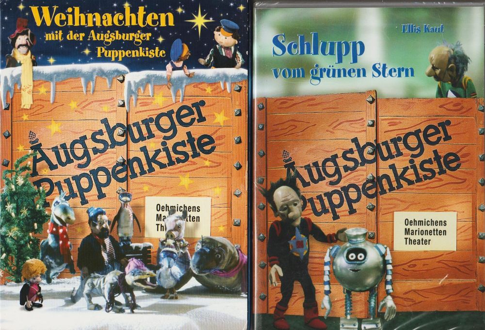 3 DVD: AUGSBURGER PUPPENKISTE - rare Folgen von 1967 - 88 | Kaufen auf Ricardo