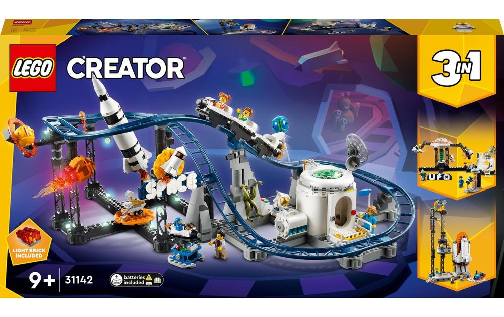 LEGO 31142 Creator 3-in-1 Weltraum-Achterbahn (Neu und originalverpackt ...