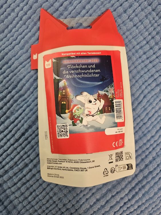 Tonie NEU Adventskalender 2025 Flöckchen Tonies für Toniebox (Neu und originalverpackt) in St ...