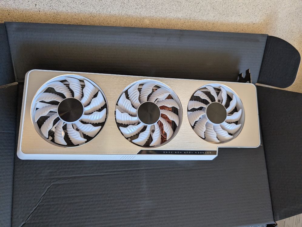 Gigabyte GeForce RTX 3080 Ti Vision OC 12G LHR Grafikkarte (Gebraucht ...