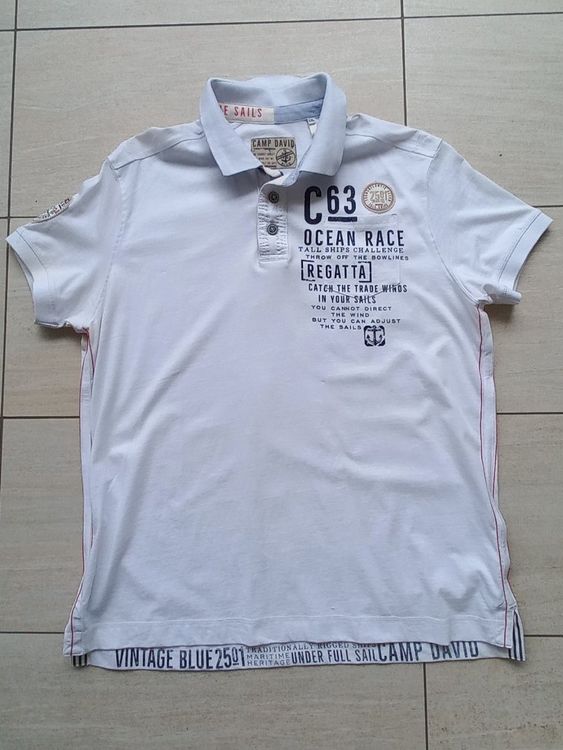 Original Poloshirt von Camp David, 100 % Baumwolle Gr. XXL | Kaufen auf Ricardo