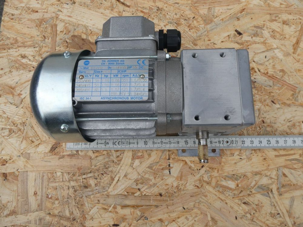 Zürrer Getriebemotor (Neu (gemäss Beschreibung)) in für CHF 40 – mit ...