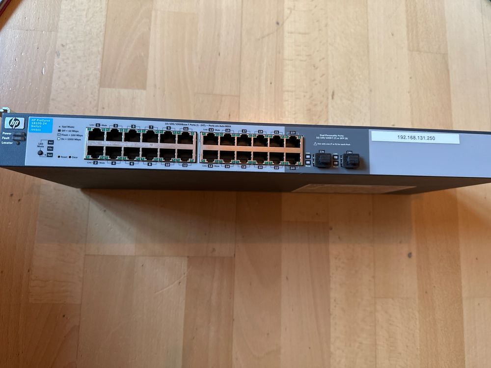 HP Switch ProCurve Networking (Gebraucht) in St. Gallen für CHF 2 – mit Lieferung auf Ricardo kaufen