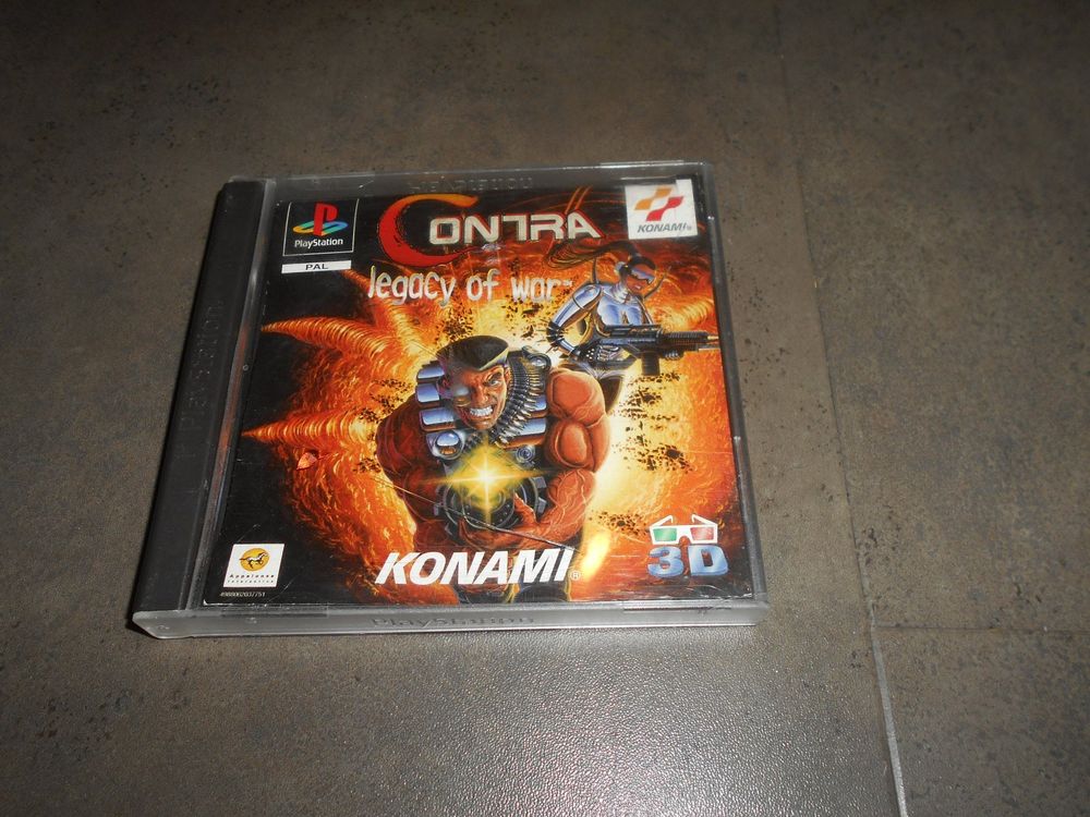 Contra Legacy of War PS1 (Gebraucht) in Recherswil für CHF 45 – mit ...