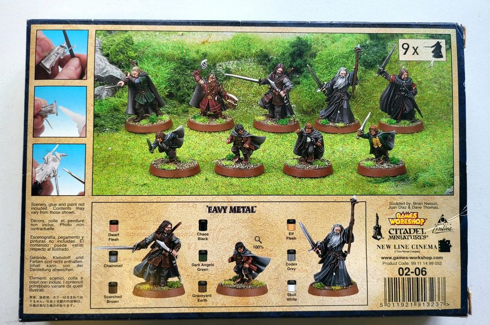 Herr der Ringe Tabletop The Breaking of the Fellowship (Neu (gemäss ...