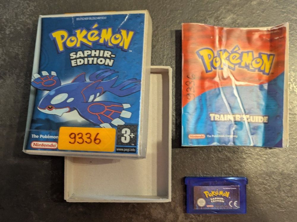 Nintendo Game Boy Advance Pokémon Saphir Edition (Gebraucht) in ...