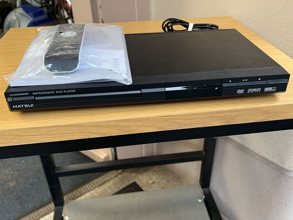 Matsui MATDVD3307E DVD Player - Top Zustand, Schwarz! (Gebraucht) in ...