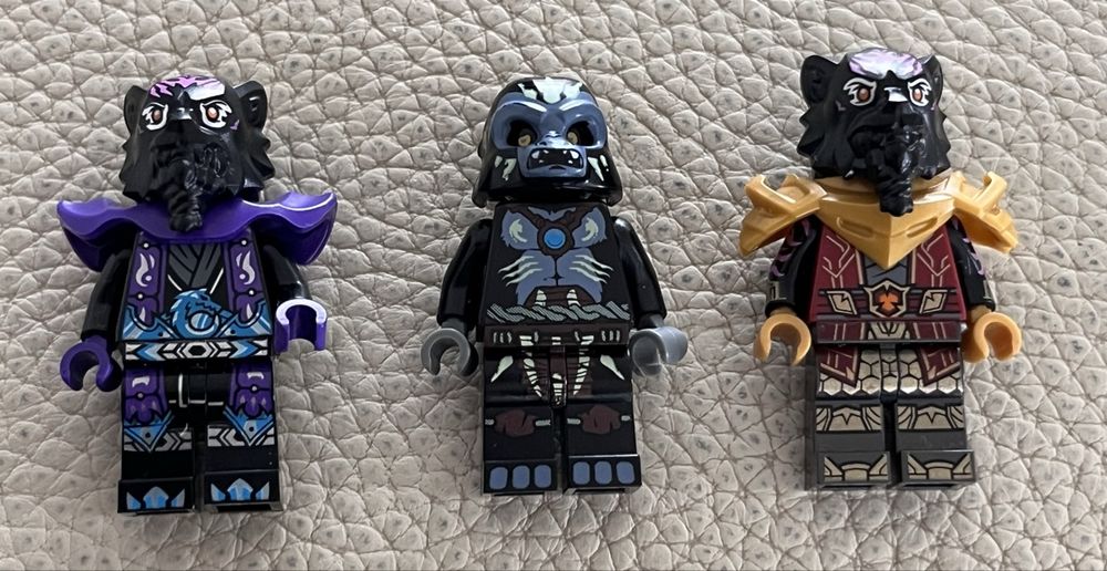 🔥 LEGO Ninjago Lord Ras (2x) + Chima Gorzan Minifiguren🔥 (Neu (gemäss ...