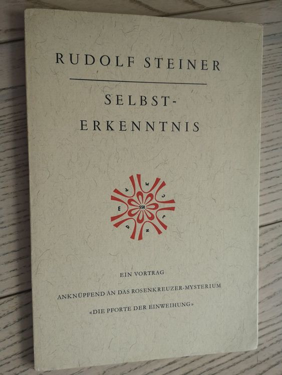 Rudolf Steiner *Selbsterkenntnis Anthroposophie (Gebraucht) in ...