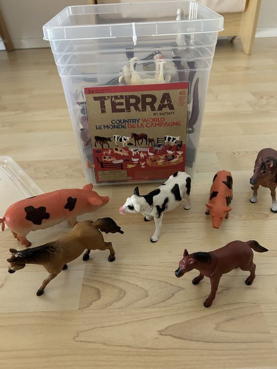 Terra Country World animal set for imaginative play! (Gebraucht) in ...