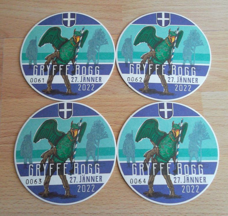 GRYFFE BOGG 2022, 4er Serie, Nr. 57, 58, 59, 60 (Gebraucht) in ...