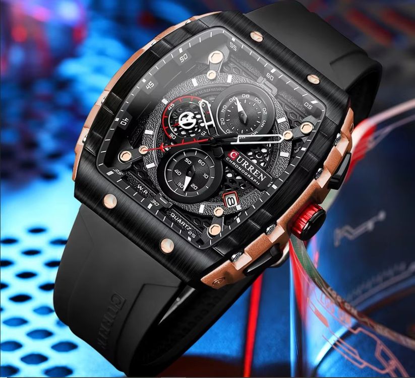 Montre Curren Chronographe, neuve, jamais portée ! (Neu und ...