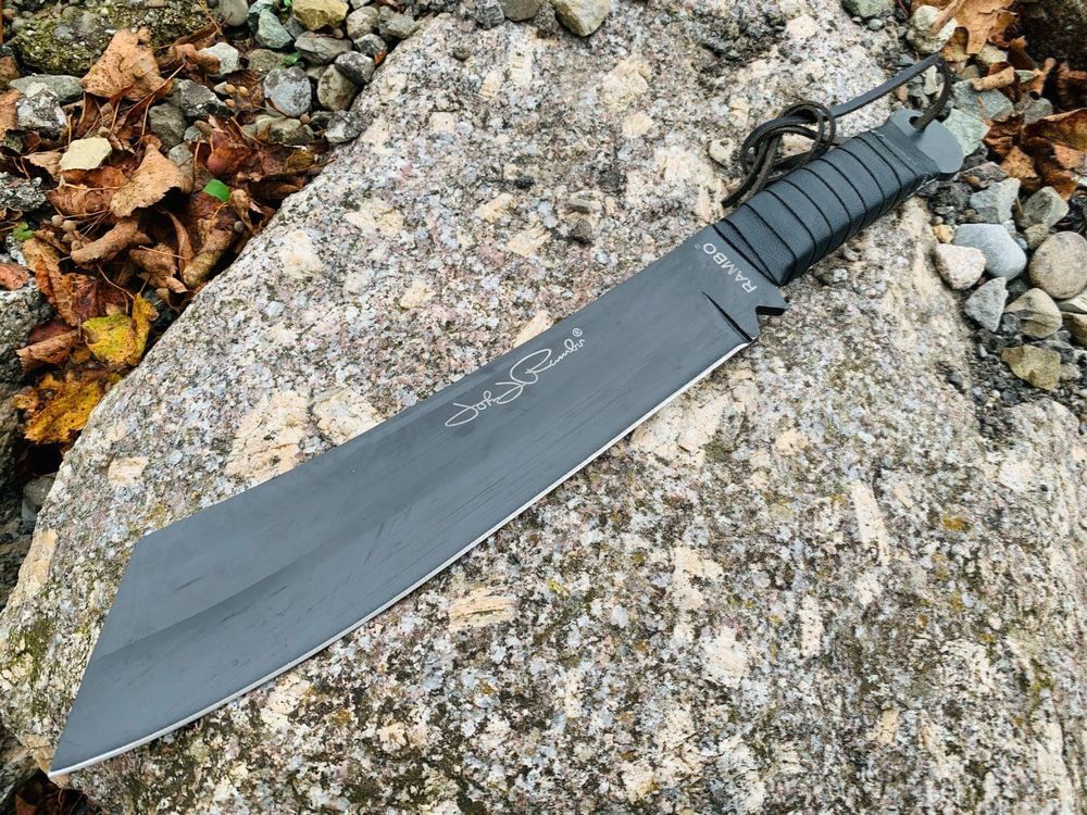 RAMBO Machete BLACK Tactical Messer 43cm | Kaufen auf Ricardo