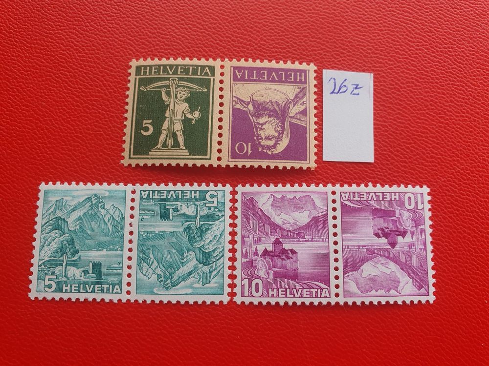 Kehrdrucke, Z - Ausgaben, postfrisch**, ab 1.- | Kaufen auf Ricardo