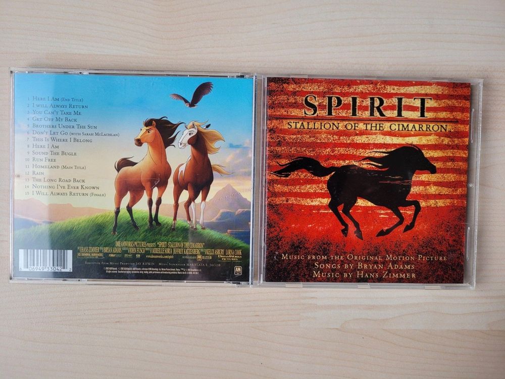 CD Soundtrack - Spirit - Stallion Of The Cimarron, 2002 (Gebraucht) in ...