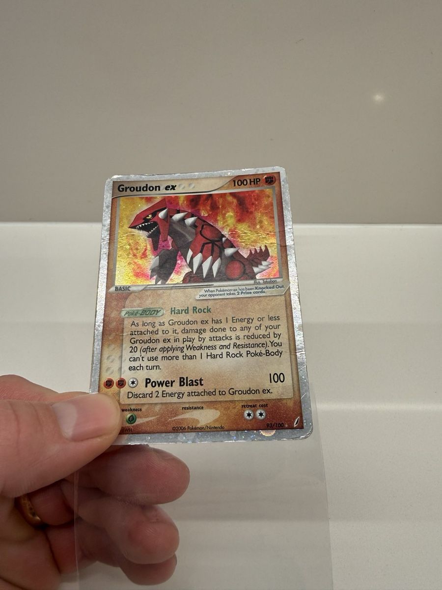 Groudon ex Ultra Rare EX Crystal Guardians 2006 (Gebraucht) in ...