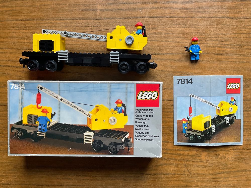 Lego Eisenbahn Kranwagen mit drehbarem Kran (Gebraucht) in Elgg für CHF ...