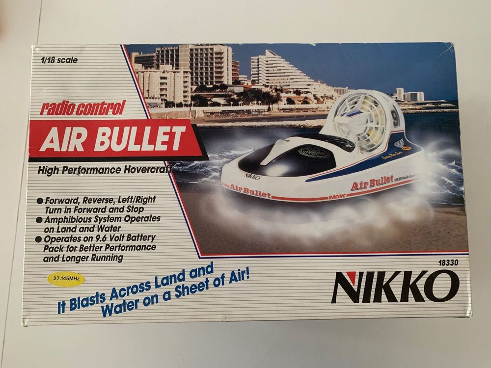 Nikko Air Bullet - Hovercraft, remote controlled | Kaufen auf Ricardo