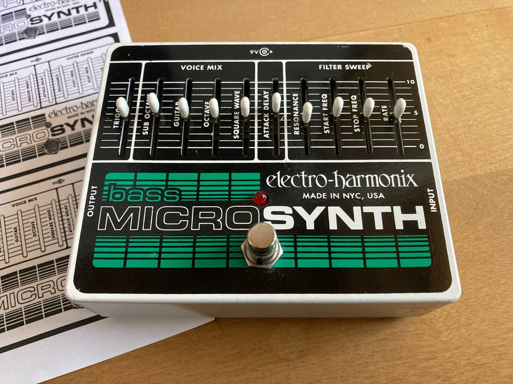 Electro-Harmonix Micro-Synth für Bass, vintage Effektgerät | Kaufen auf Ricardo