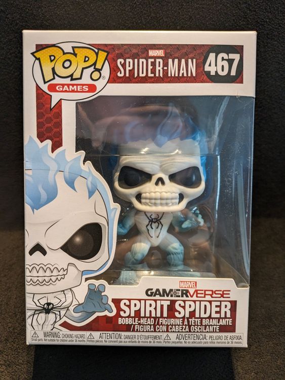 Funko Pop! Marvel - Spirit Spider #467 (Neu und originalverpackt) in ...