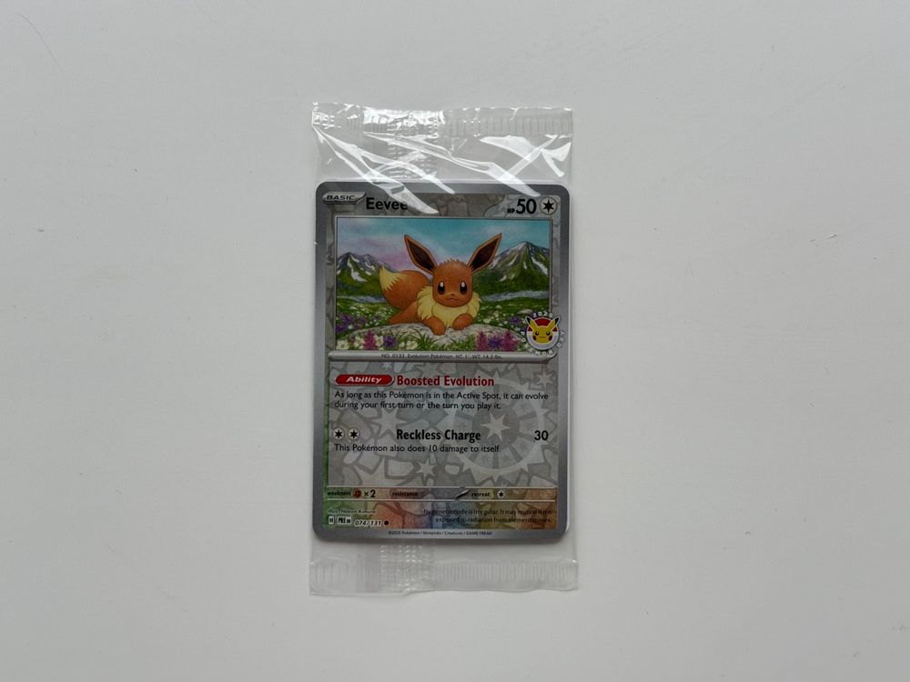 Eevee Pokemon Day Promo Holo EN Prismatic Evolutions | Kaufen auf Ricardo