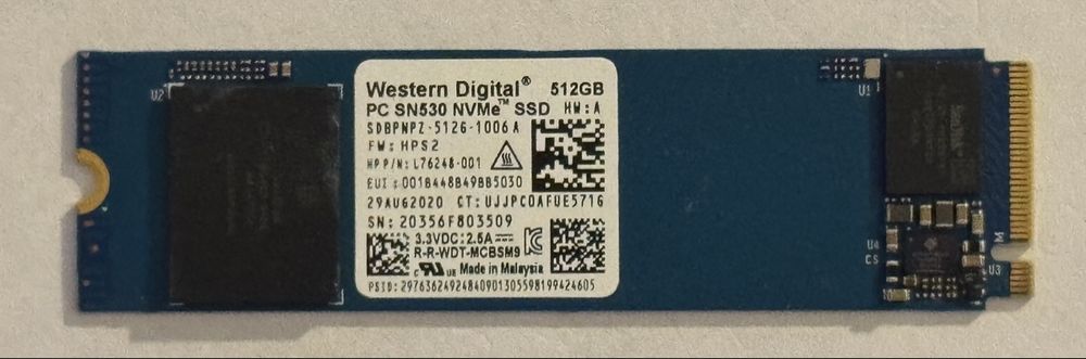 Western Digital 512GB SSD NVMe PC SN530 - Schnell & Zuverläs (Gebraucht) in Zürich für CHF 22 ...