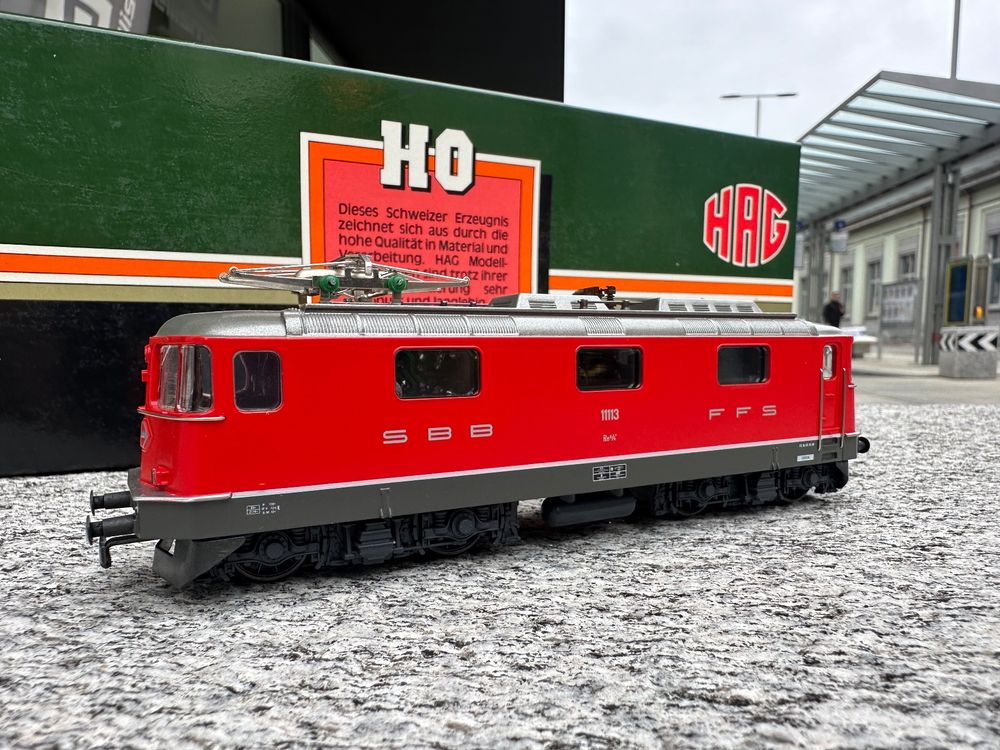 Hag 172 SBB Re 4/4 II Swissexpress AC Analog H0 (Gebraucht) in Chiasso für CHF 279 – mit ...