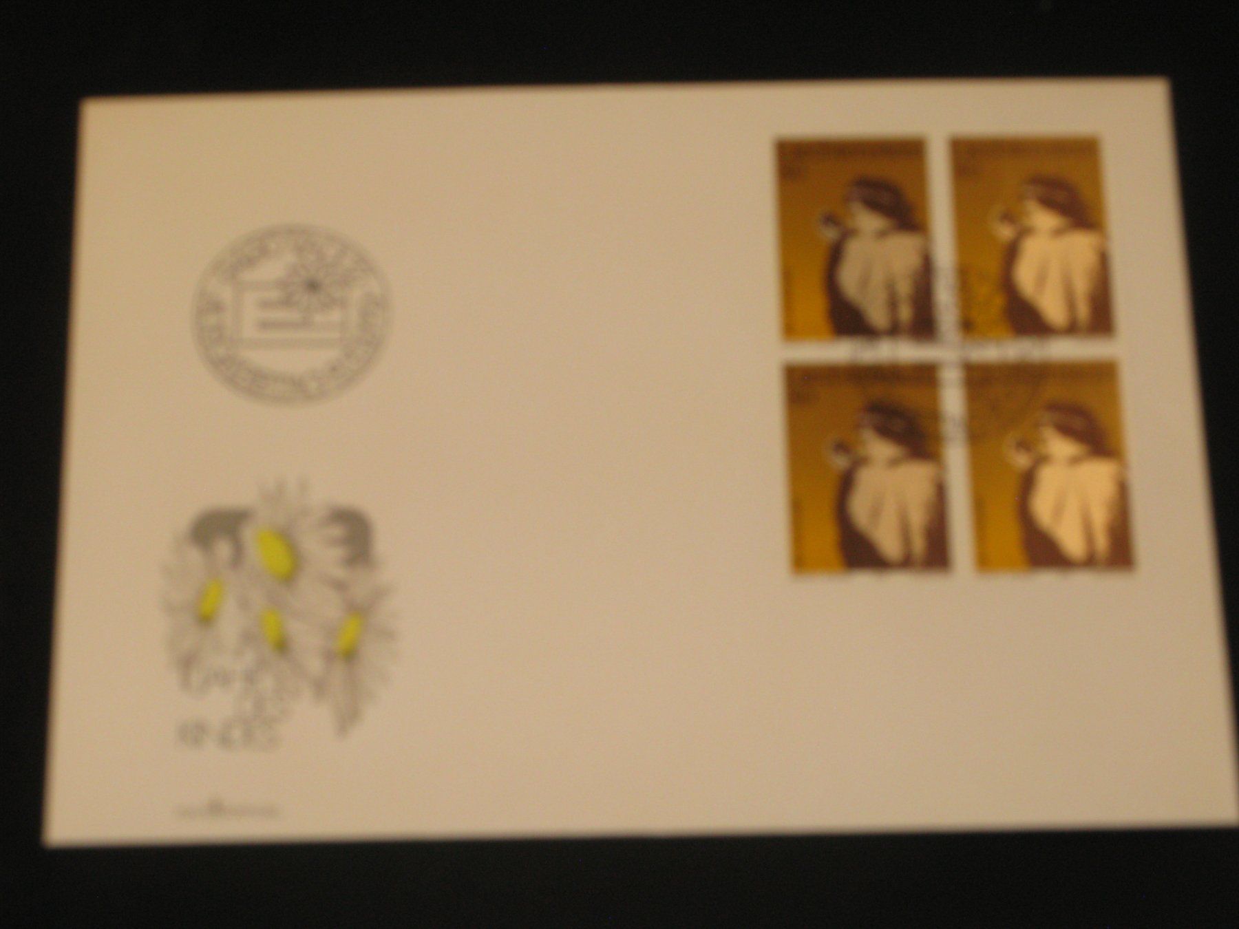 Fürstentum Liechtenstein FDC 1979 Nr. 663 4-Block (Gebraucht) in Riken ...