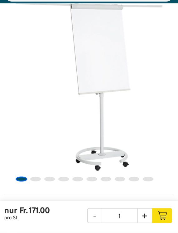 neuer Flipchart statt 171.- nur CHF 69.- | Kaufen auf Ricardo
