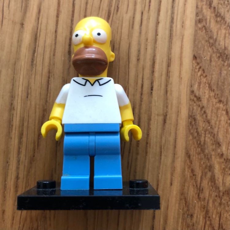 LEGO® Minifigur The Simpsons™ Serie 1 - No 1 - Homer (Gebraucht) in ...