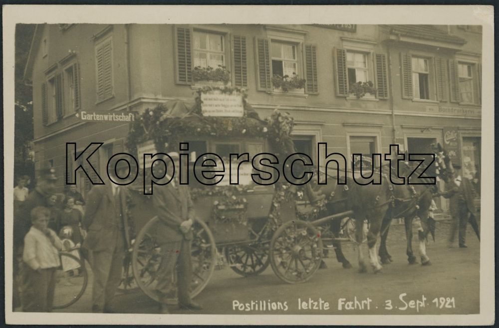 TG Amriswil - Postkutsche (Gebraucht) in Schindellegi für CHF 575 – mit Lieferung auf Ricardo kaufen