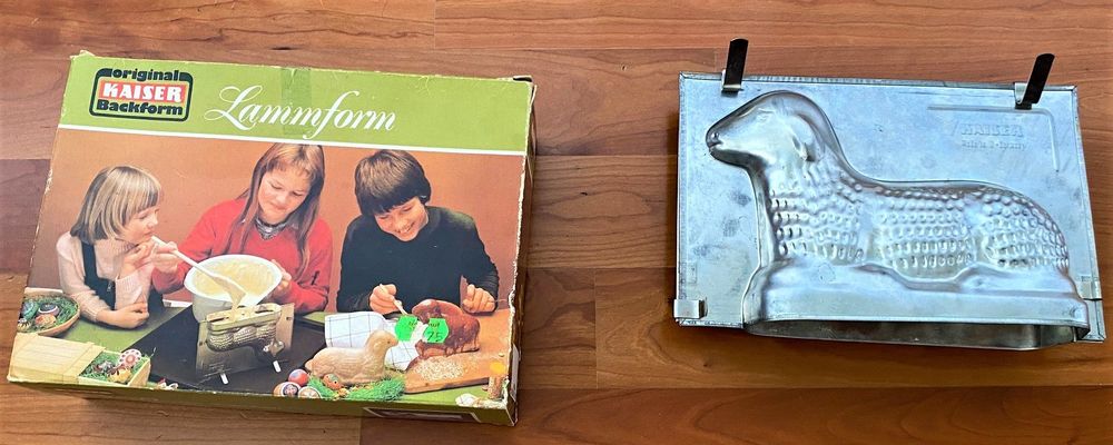 Vintage original Kaiser Backform OSTER LAMM in Originalbox | Kaufen auf ...