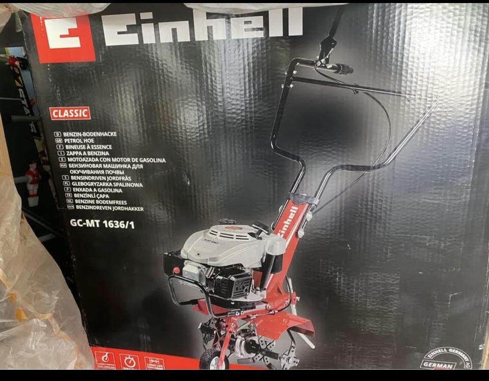 Einhell GC-MT 1636/1 Benzin-Gartenfräse, neuwertig! (Neu und originalverpackt) in mellingen für ...
