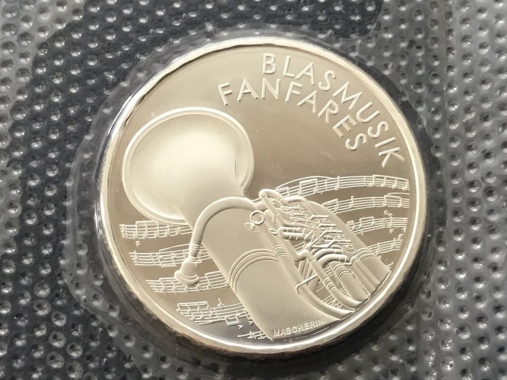 20 Franken Silbermünze Blasmusik 2016 (Neu und originalverpackt) in St. Margrethen SG für CHF 41 ...