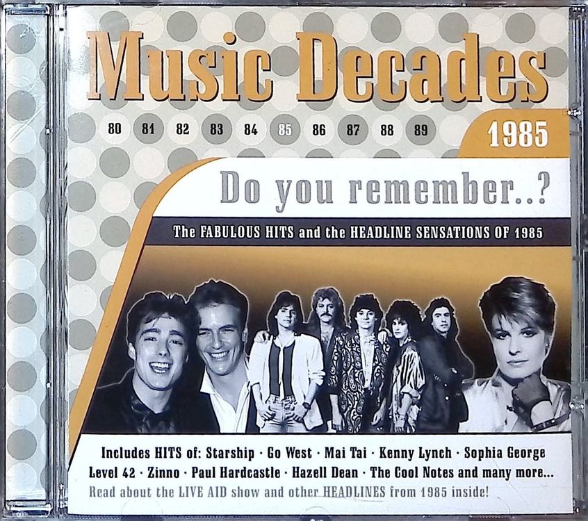 Various – Music Decades - 1985 (Gebraucht) in Russo für CHF 3 – mit ...
