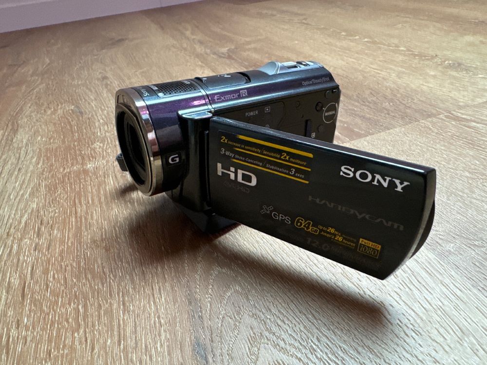 Sony HDR CX-520 2x Akku, Ladegerät, HDMI Kabel, mini USB, | Kaufen auf ...